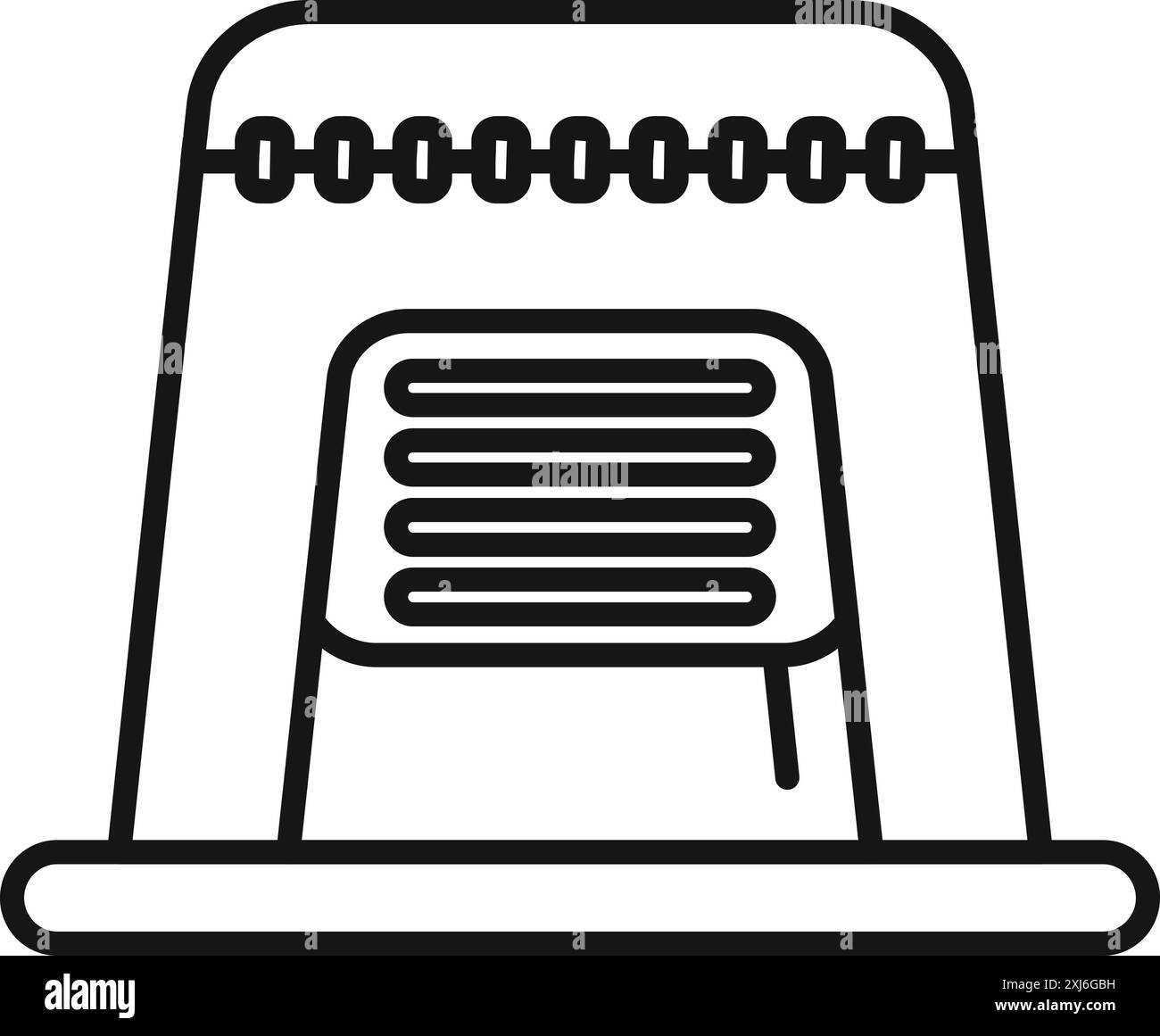 Logo device thermostat Stock Vector Images - Alamy