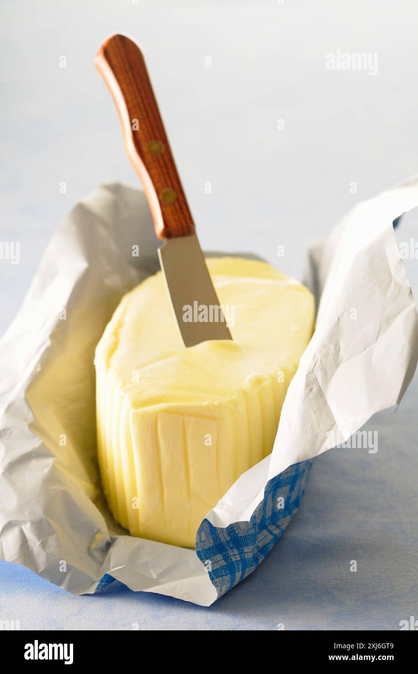Pack of butter Stock Photo - Alamy