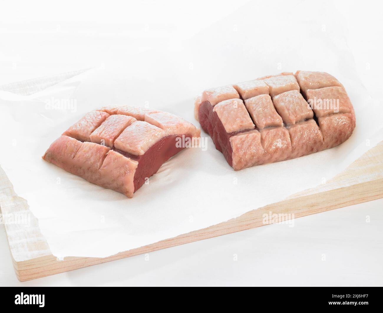 Raw duck magret Stock Photo - Alamy