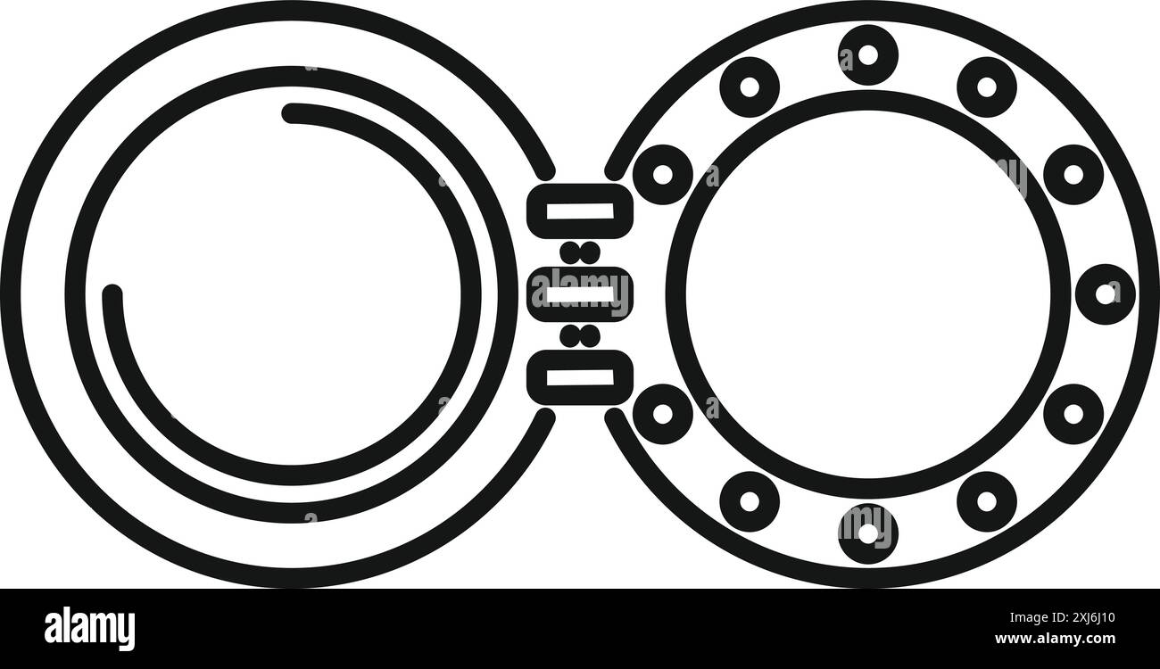 Minimal futuristic science fiction lock hi-res stock photography and ...