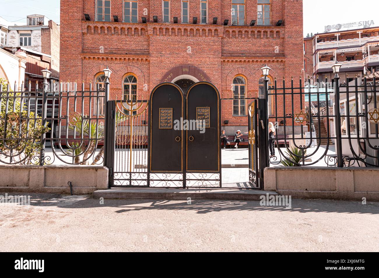 Tbilisi, Georgia - 24 JUNE, 2024: The Great Synagogue of Tbilisi is an ...