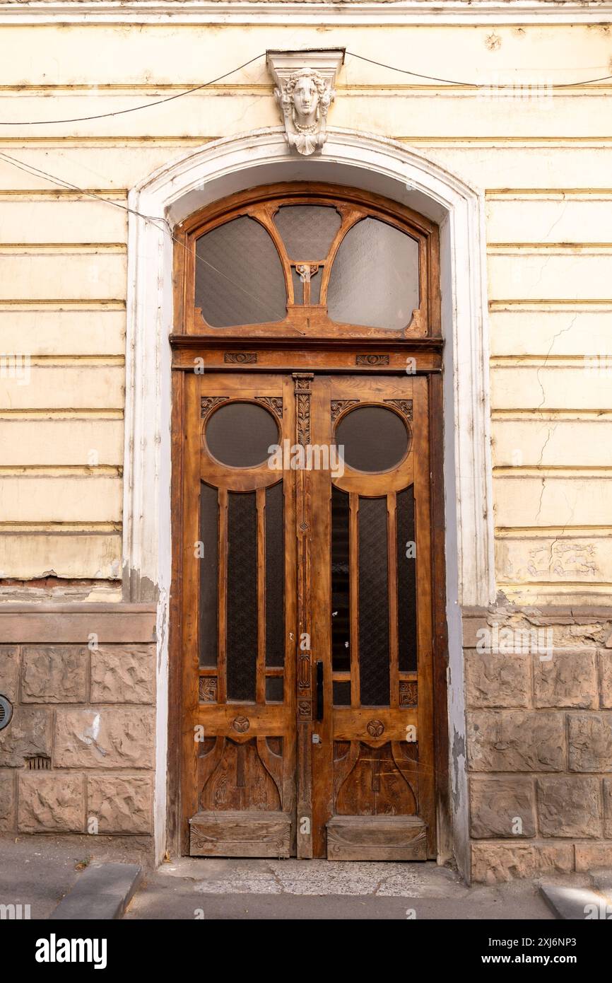 Old and beautiful ornate door, classic architectural detail Stock Photo ...