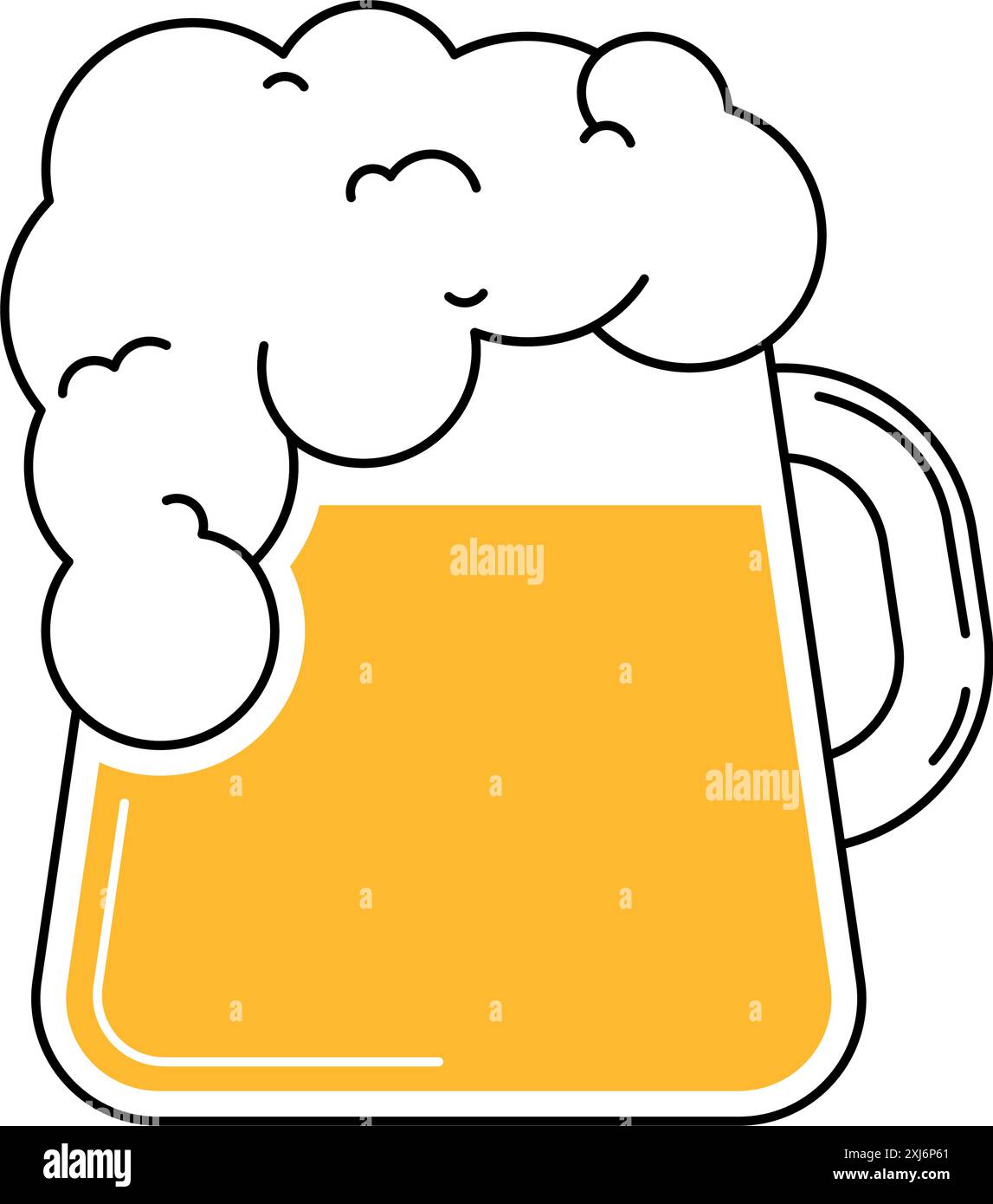 Colored sketch of a beer barrel Vector illustration Stock Vector Image ...