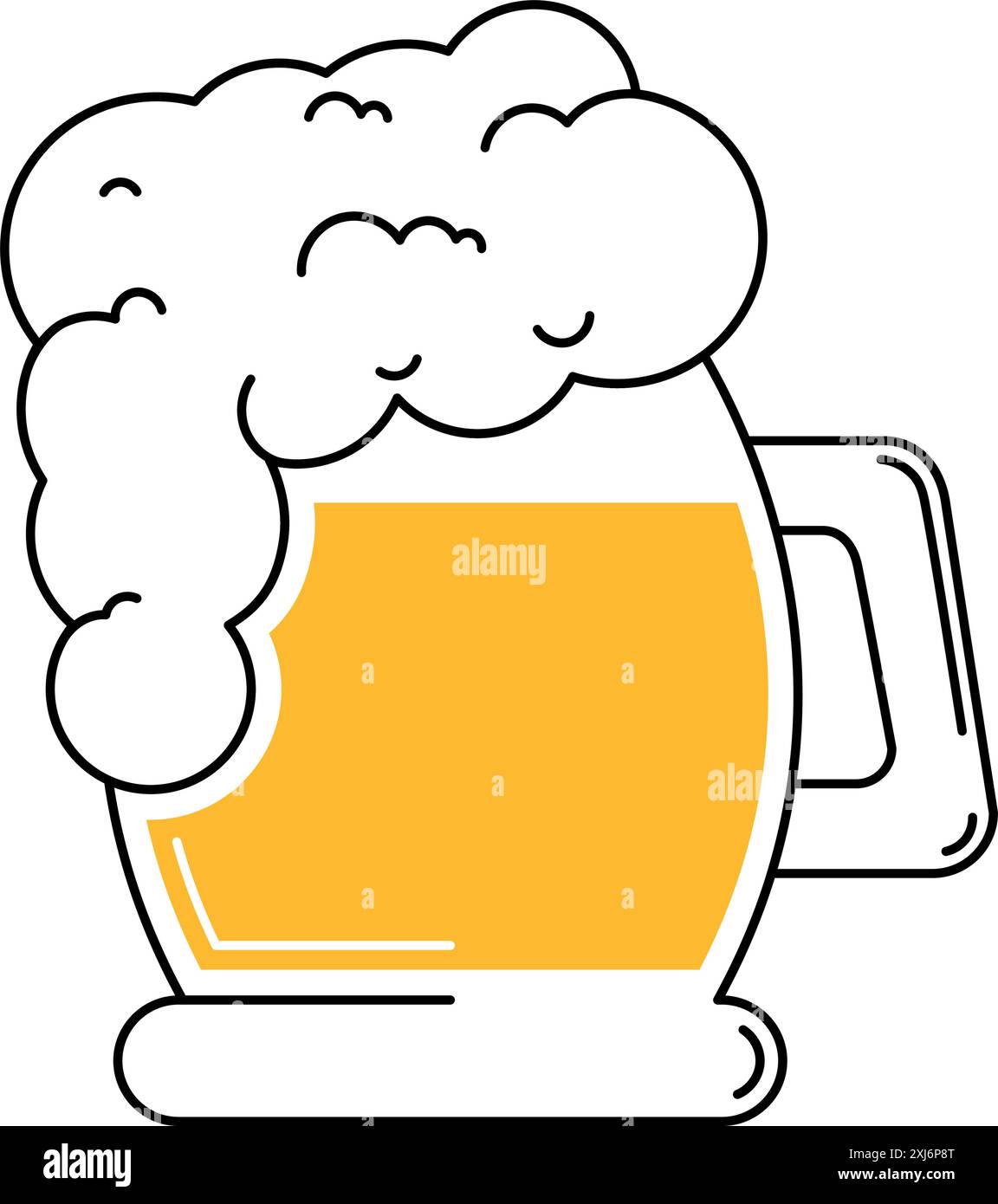 Colored sketch of a beer barrel Vector illustration Stock Vector Image ...