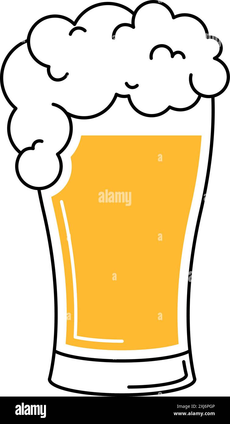 Colored sketch of a beer barrel Vector illustration Stock Vector Image ...