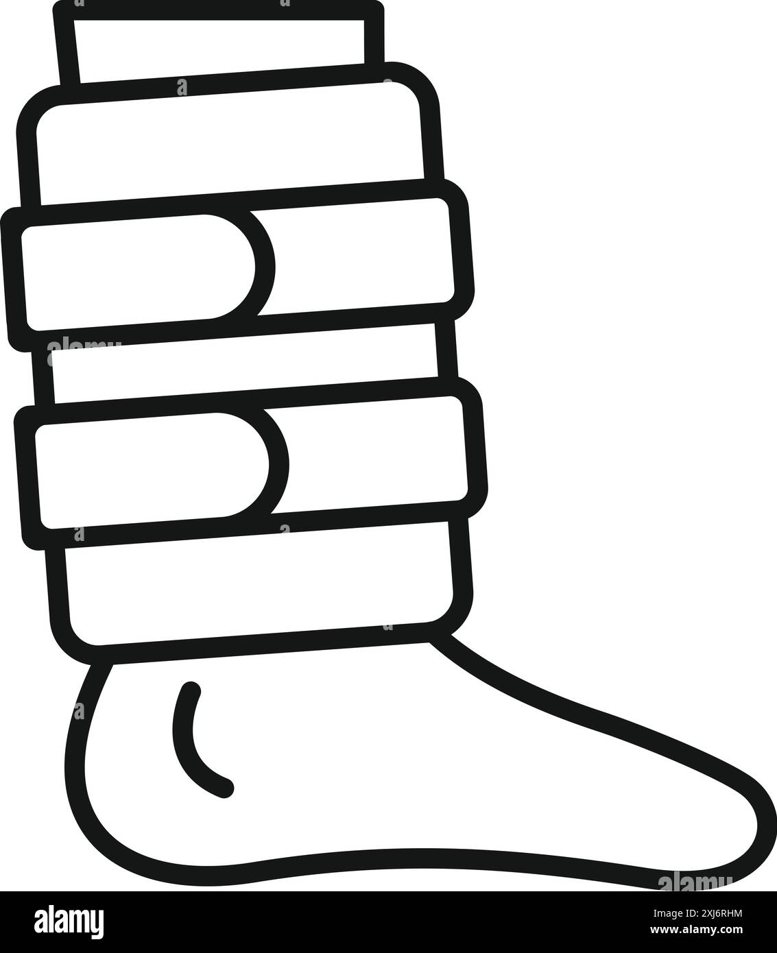 Leg brace Black and White Stock Photos & Images - Alamy