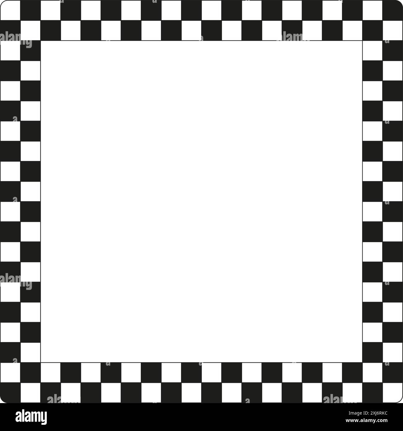 Checkered flag border background hi-res stock photography and images - Alamy