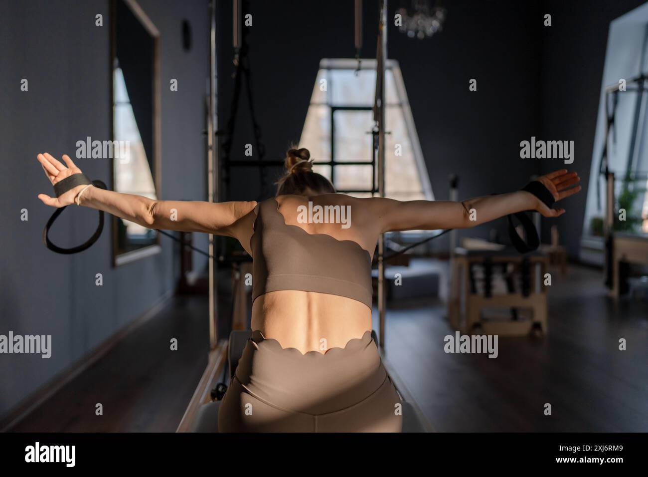 Calisthenics class outdoor gym hi-res stock photography and images - Alamy