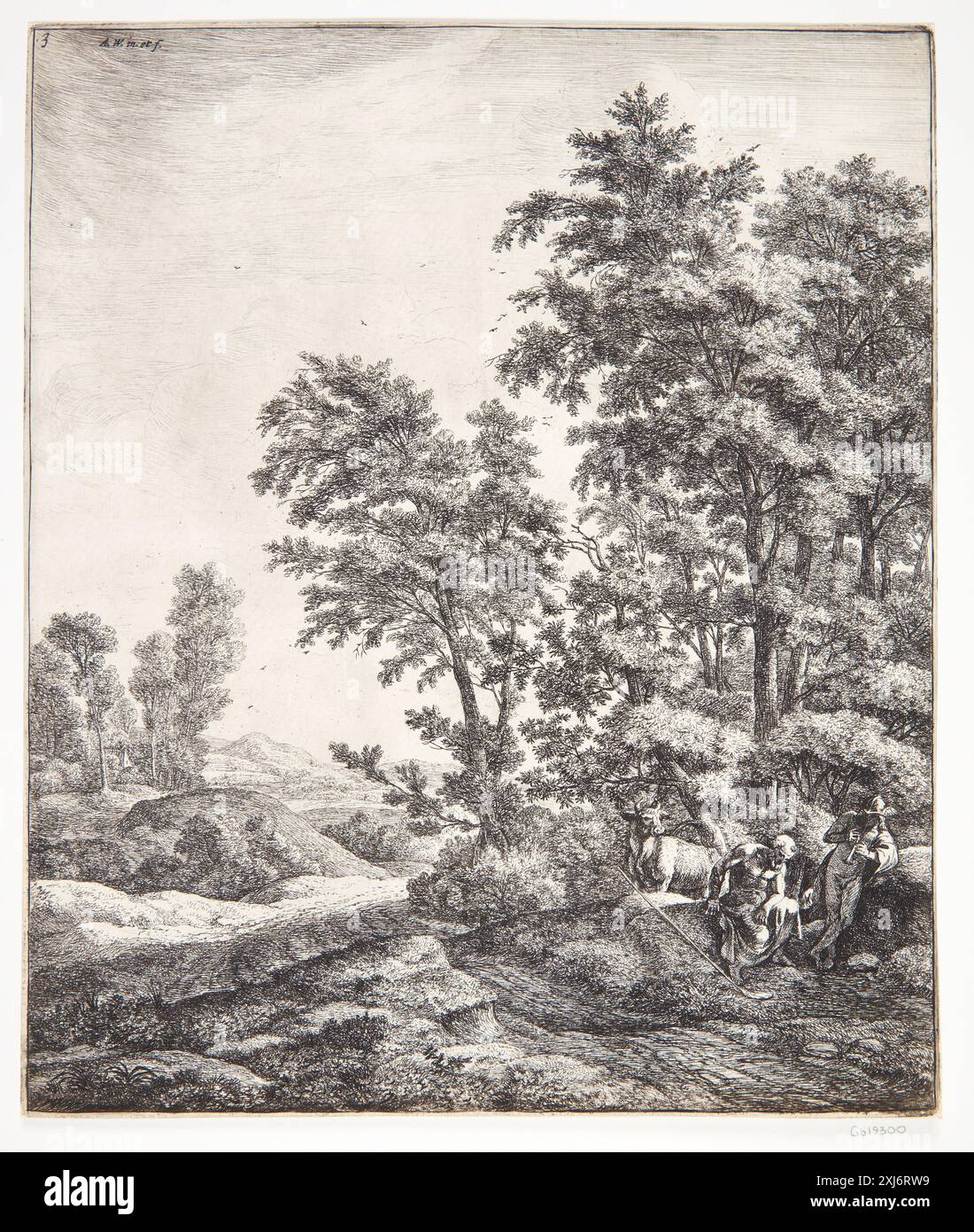Landscape with mythological figures hi-res stock photography and images ...