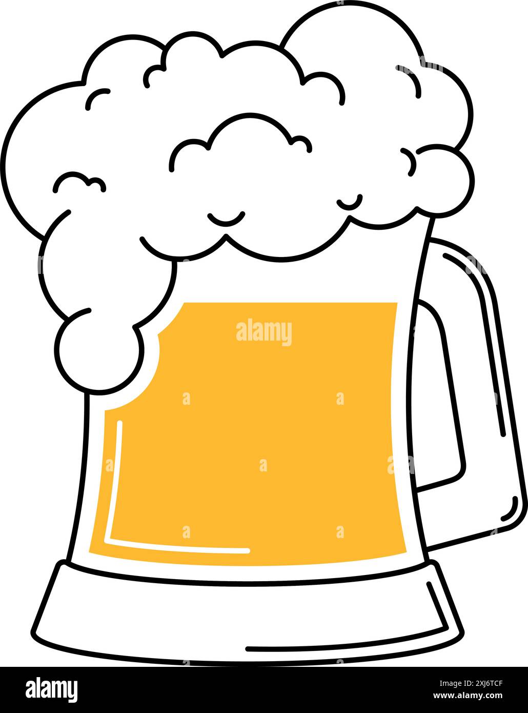 Colored sketch of a beer barrel Vector illustration Stock Vector Image ...