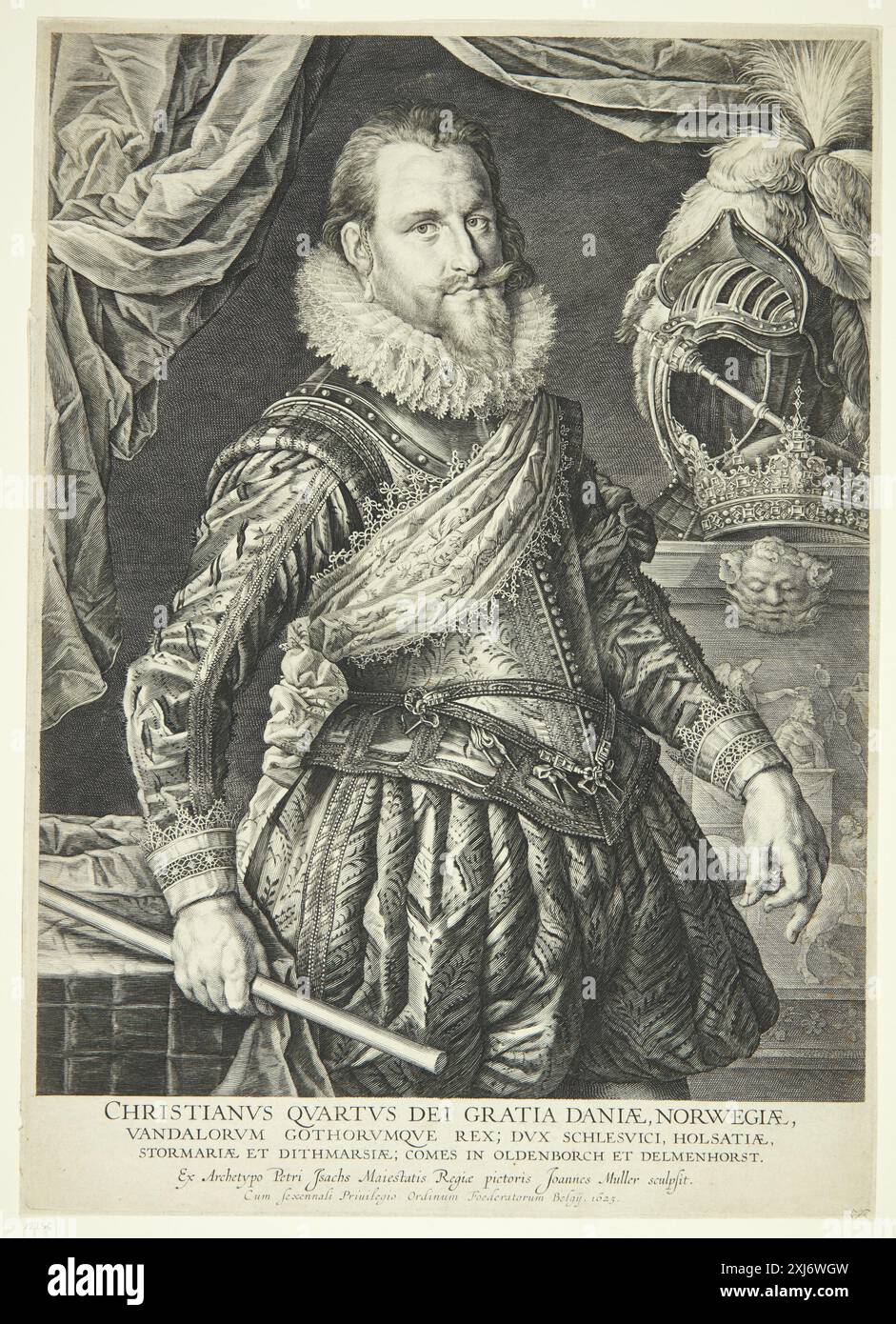 Copper engraving by Jan Harmensz. Muller (1571-1628) and Pieter Isaacsz ...