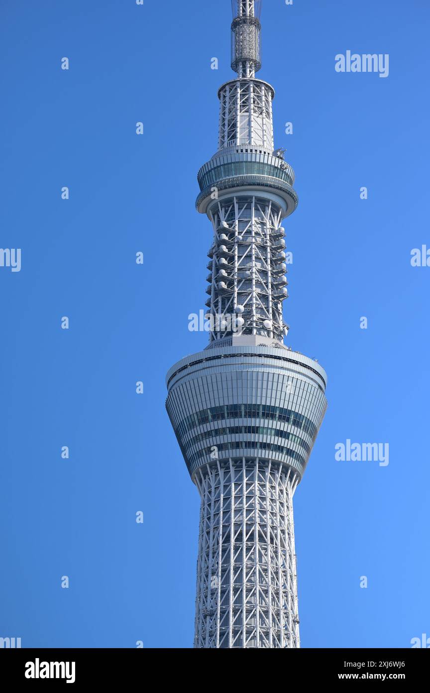 The Tokyo Skytree - the 2nd tallest building on earth, Sumida JP Stock ...