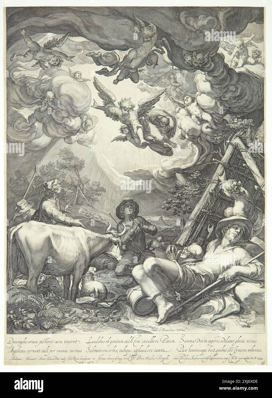 Copper engraving by Jan Saenredam and other Netherlandish artists ...