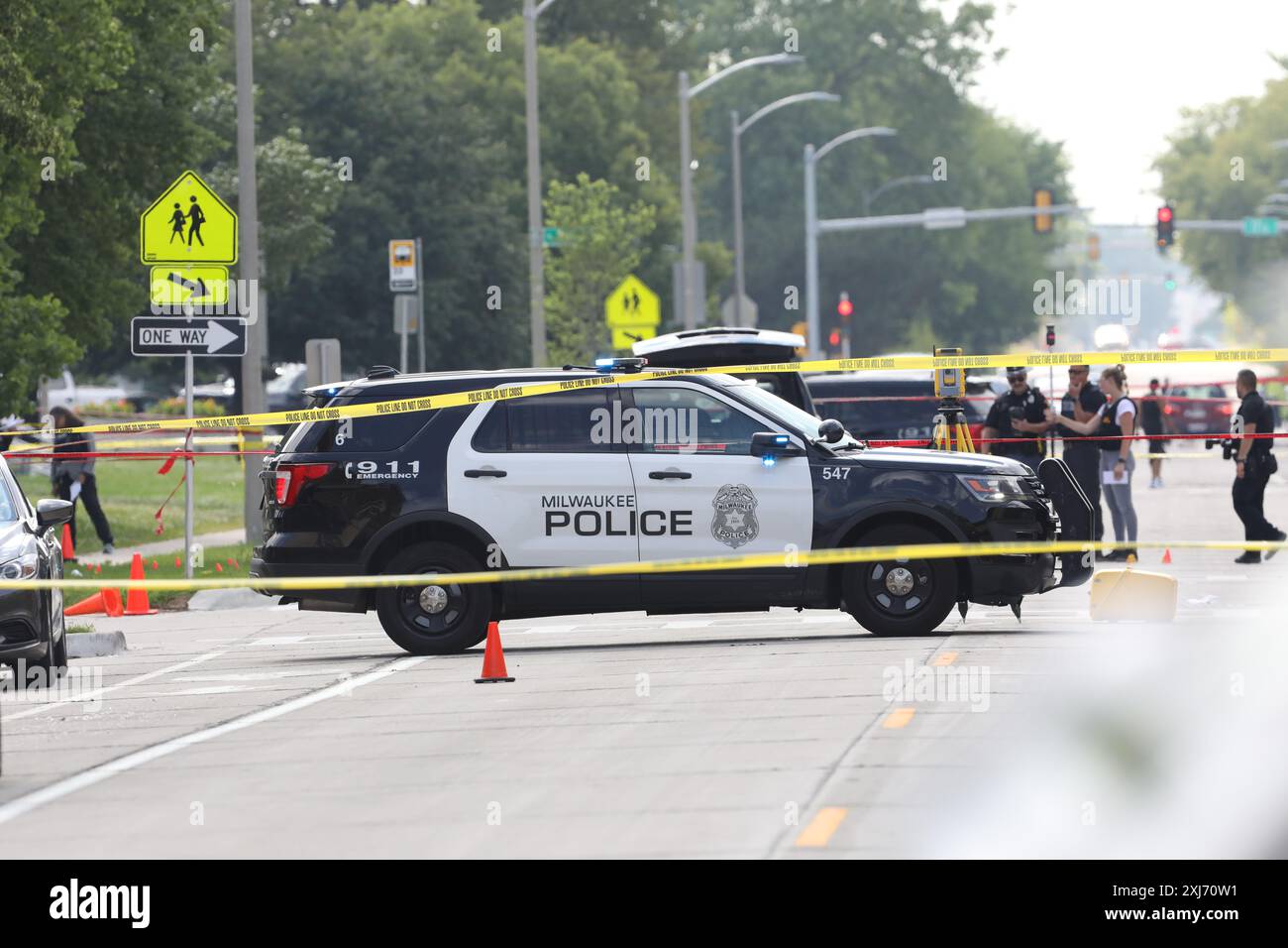 July 16, 2024, Milwaukee, Wisconsin, U.S.A: Ohio police shoot and kill ...