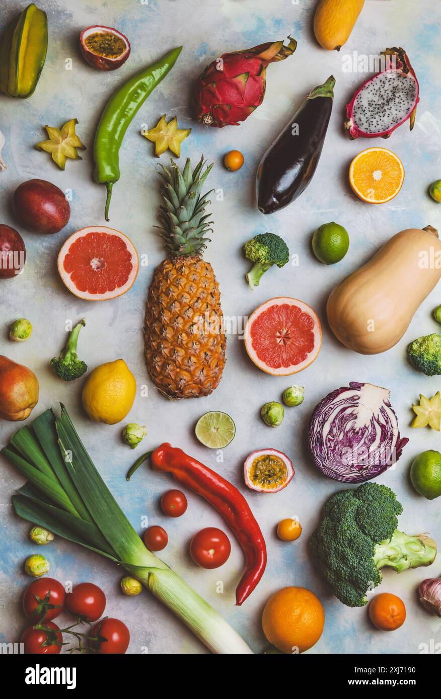 fruits and vegetables Stock Photo - Alamy