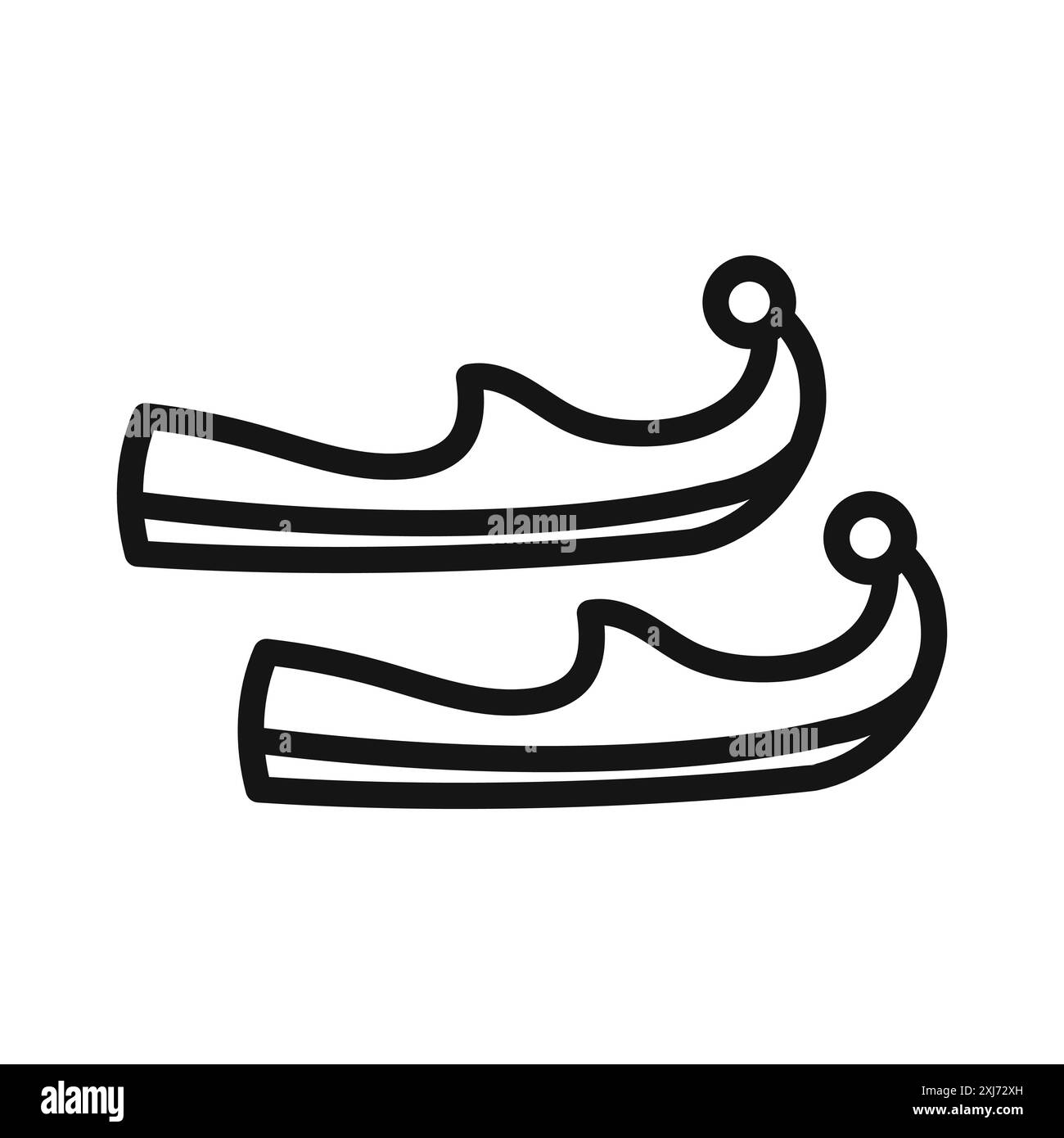 Arabian Khussa Icon Vector Line Logo Mark Or Symbol Set Collection Outline Style Stock Vector