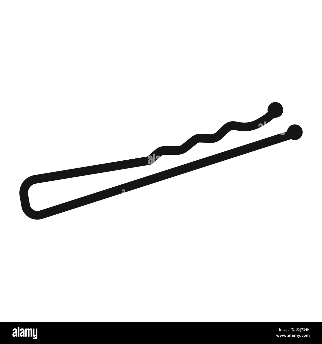 bobby pins icon vector line logo mark or symbol set collection outline style Stock Vector Image ...