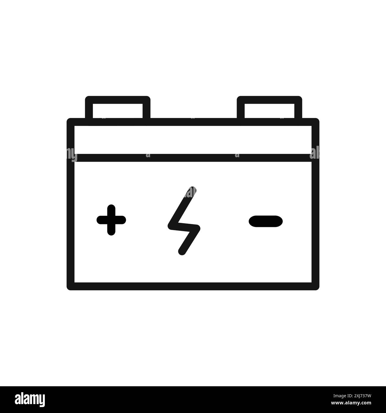car battery icon vector line logo mark or symbol set collection outline ...