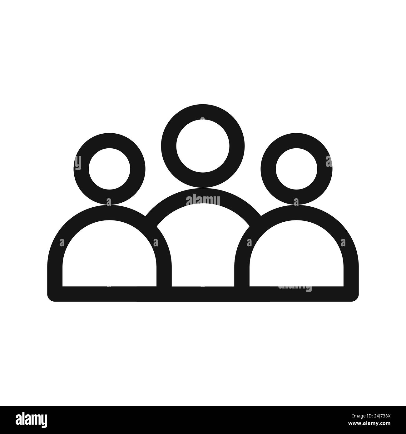 Candidate icon vector line logo mark or symbol set collection outline ...
