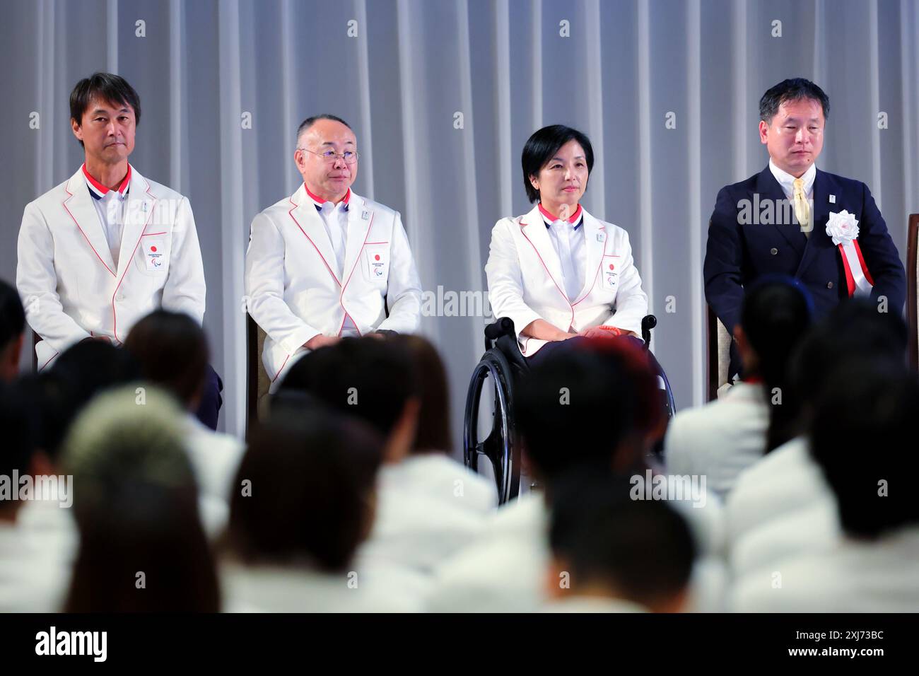 (L-R) JPCJunichi Kawai, Aki Taguchi, Tomohiro Ida, Yoshihiro Nakazawa ...
