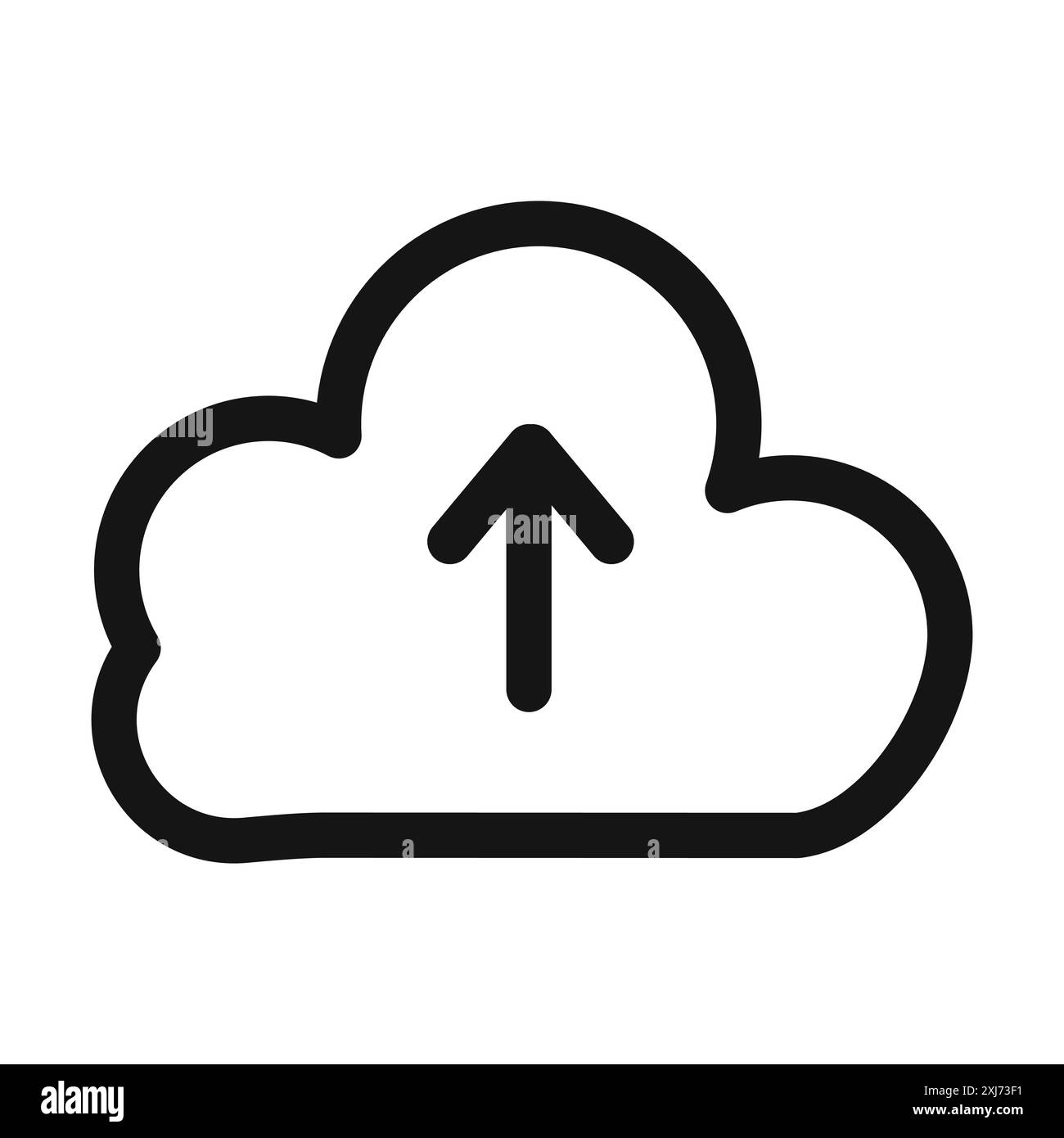 cloud upload icon vector line logo mark or symbol set collection ...