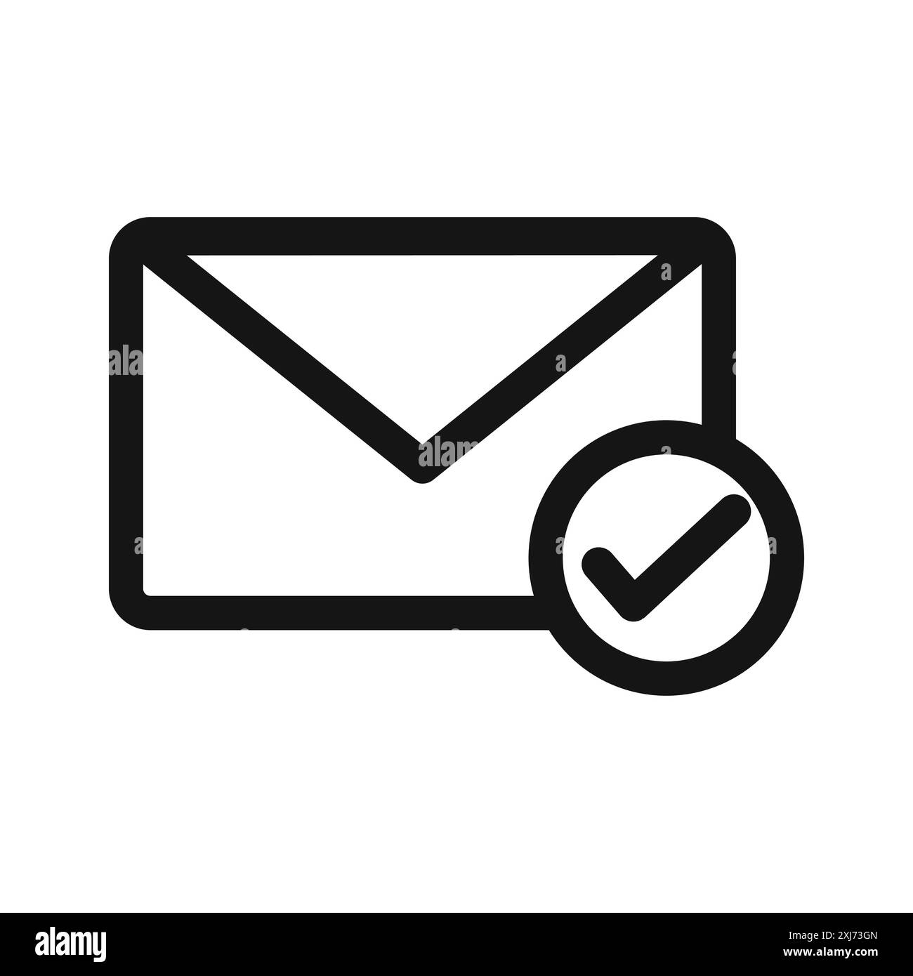 Check message logo hi-res stock photography and images - Alamy