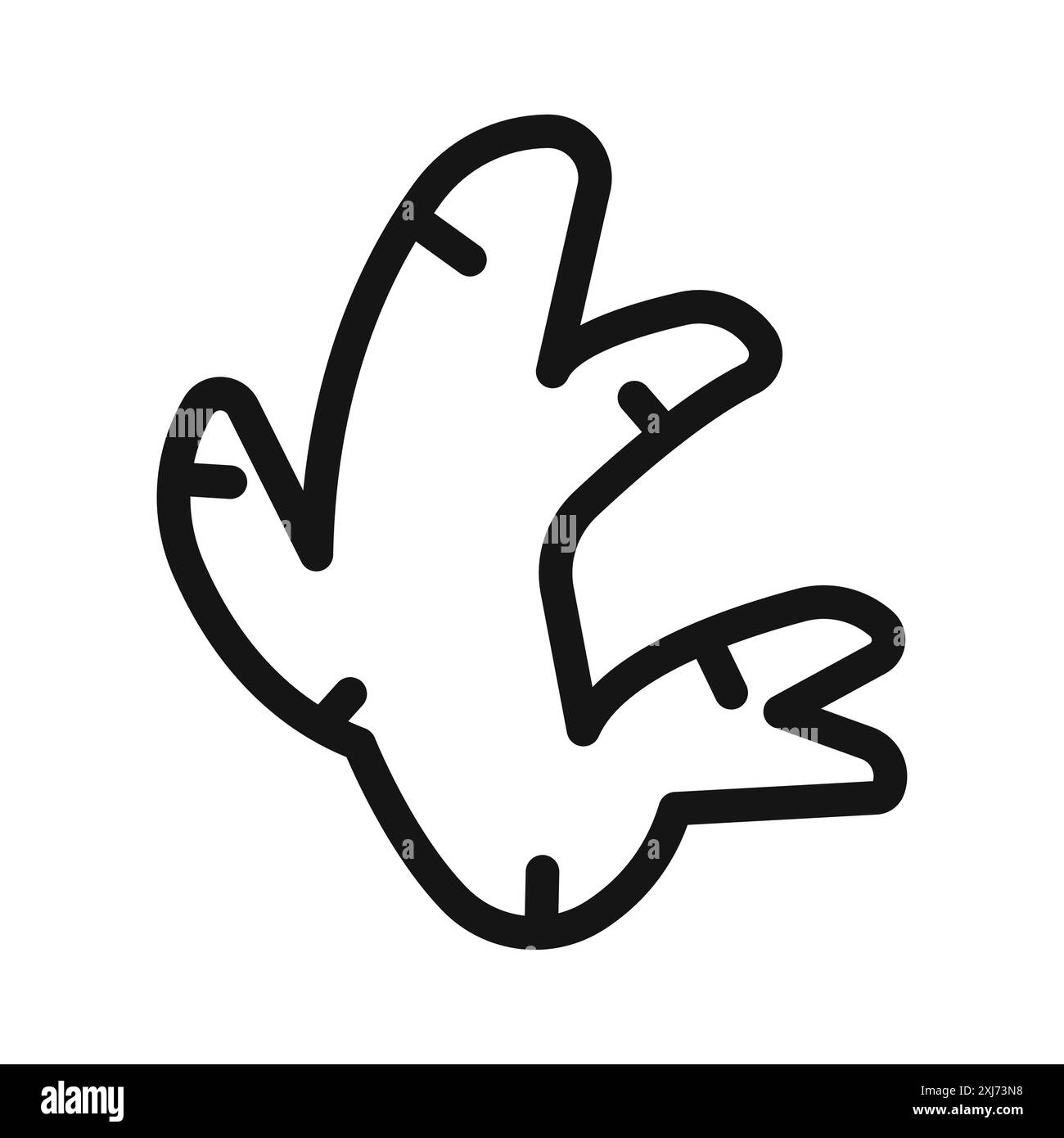 Ginger icon vector line logo mark or symbol set collection outline ...