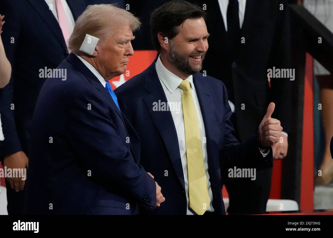 Milwaukee, United States. 16th July, 2024. Former President Donald ...