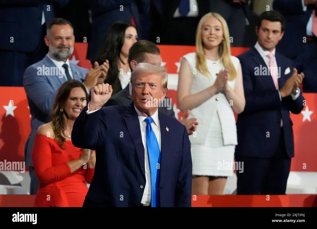 Milwaukee, United States. 16th July, 2024. Former President Donald ...