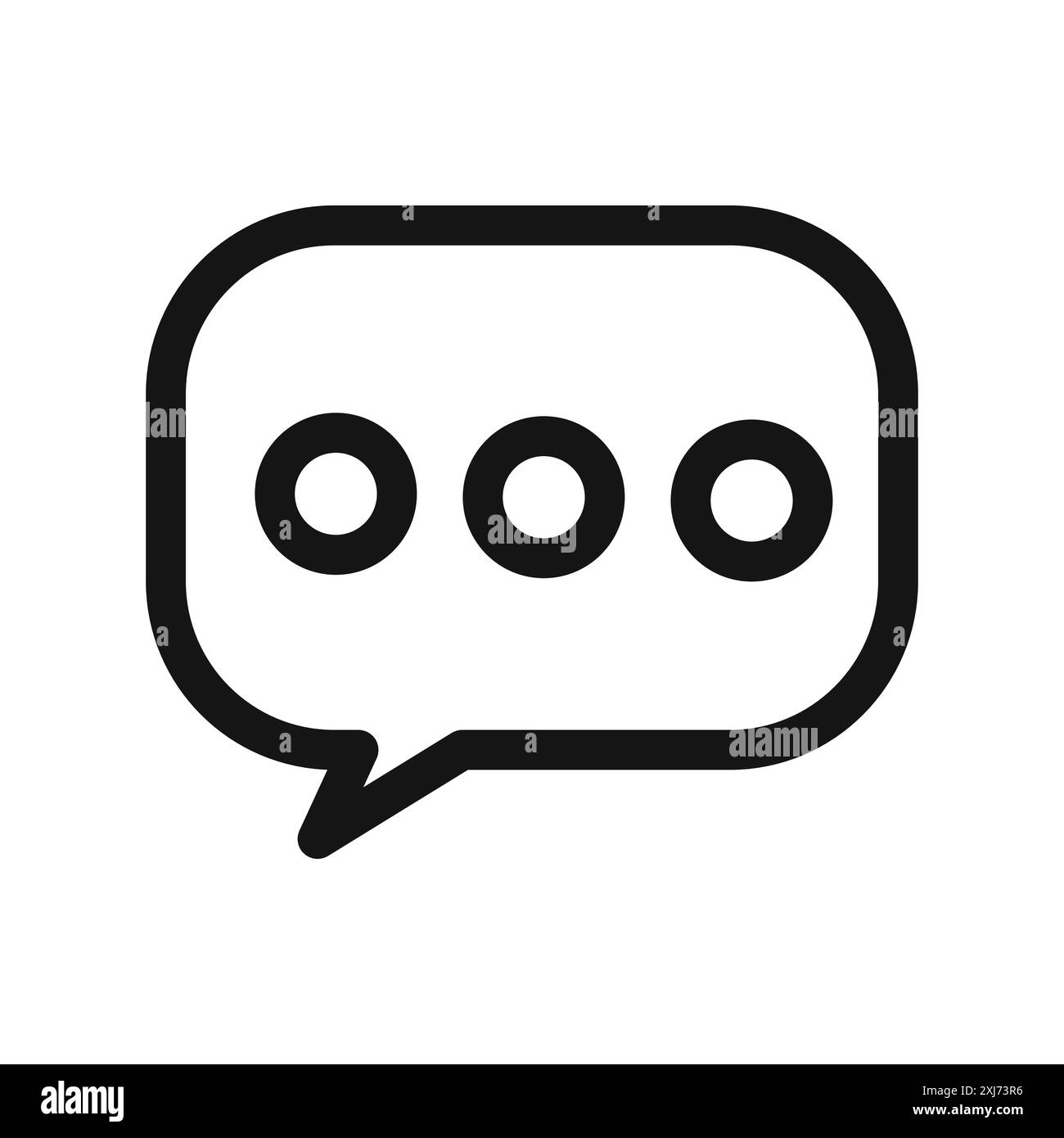 Comment icon vector line logo mark or symbol set collection outline ...