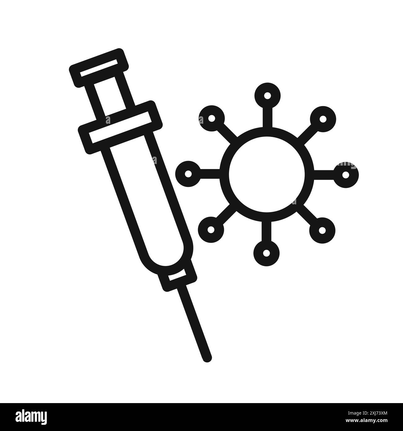 Covid vaccine production line Stock Vector Images - Alamy