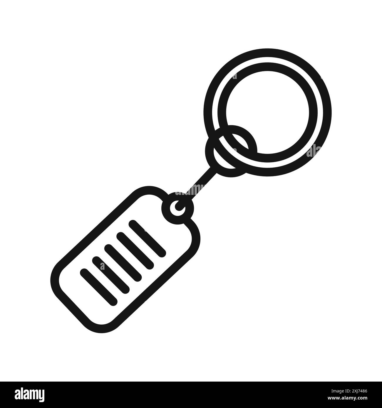 Key Chain Icon vector line logo mark or symbol set collection outline ...