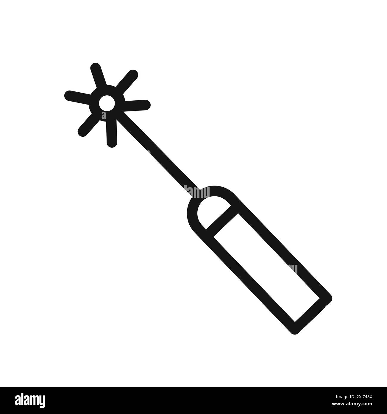 Laser beam circle abstract Stock Vector Images - Alamy