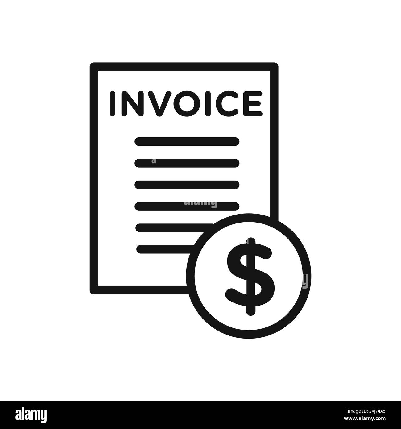 Invoice button Black and White Stock Photos & Images - Alamy