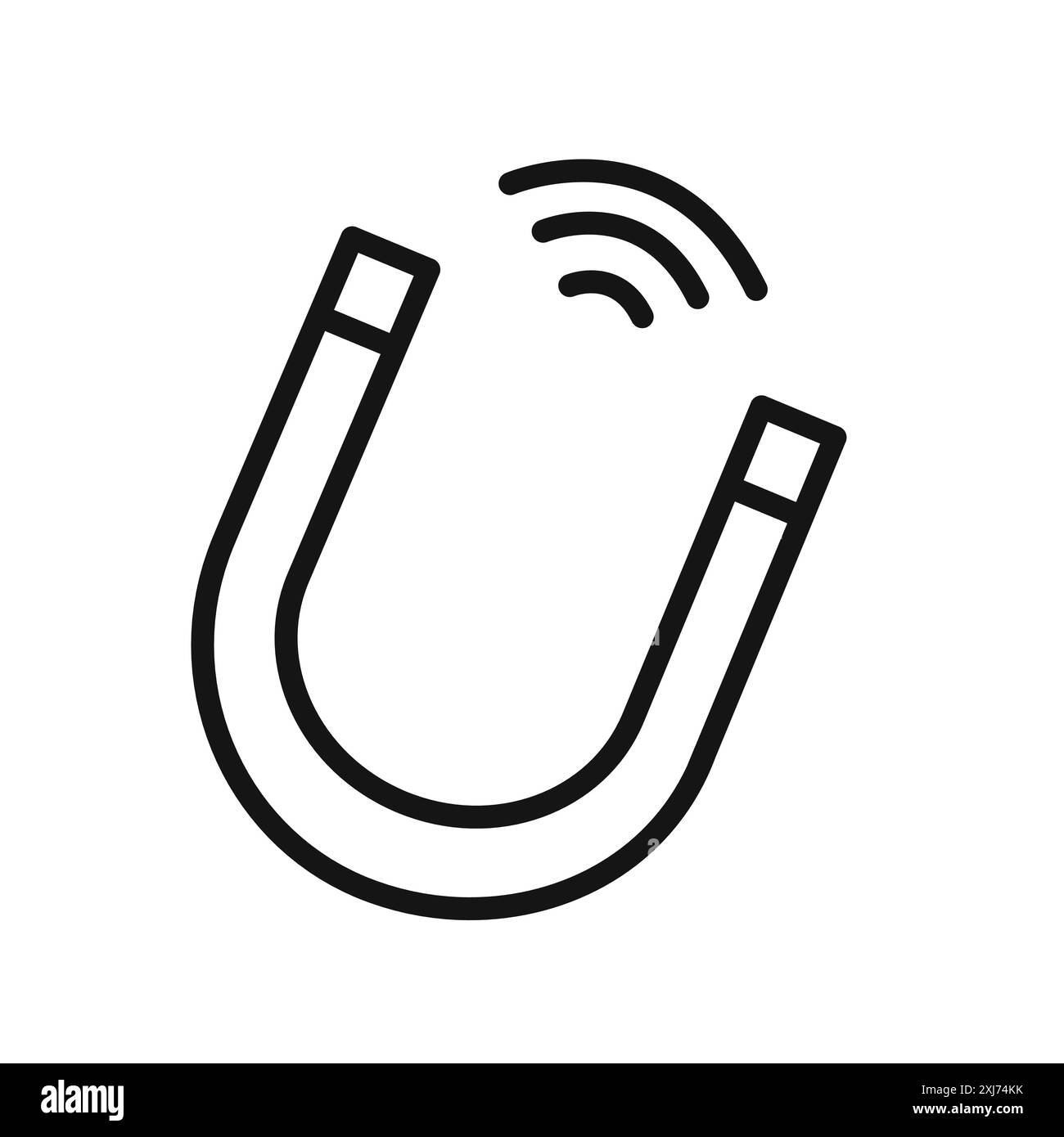 Magnet shape Black and White Stock Photos & Images - Alamy