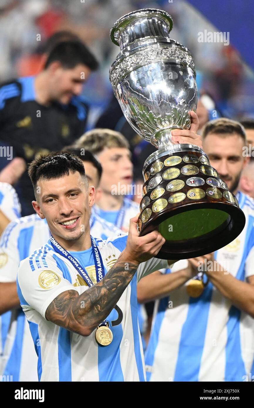 14th July 2024: Miami Gardens, Florida, USA: Copa America Finals match between Colombia and ...