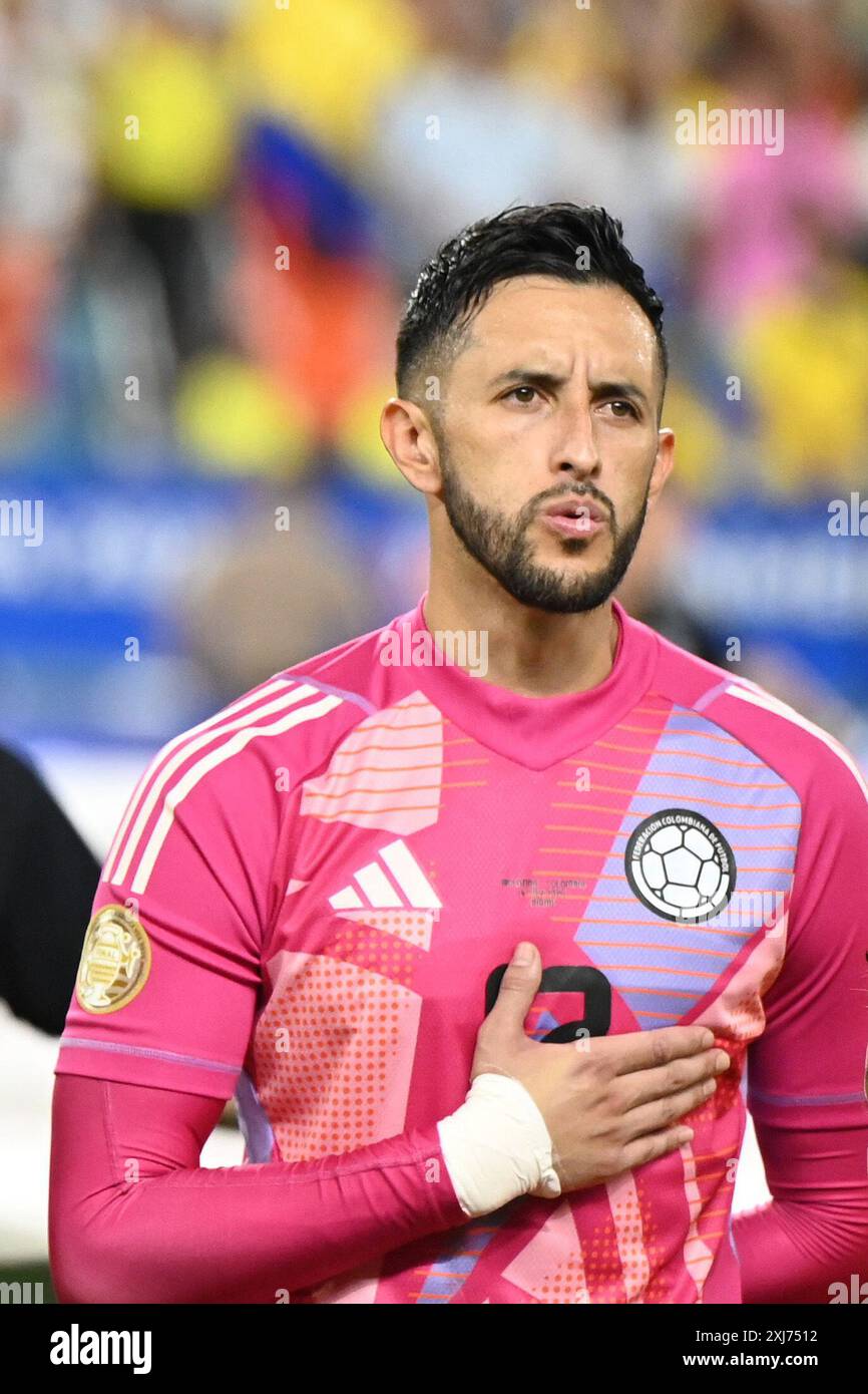 14th July 2024: Miami Gardens, Florida, USA: Copa America Finals match between Colombia and ...