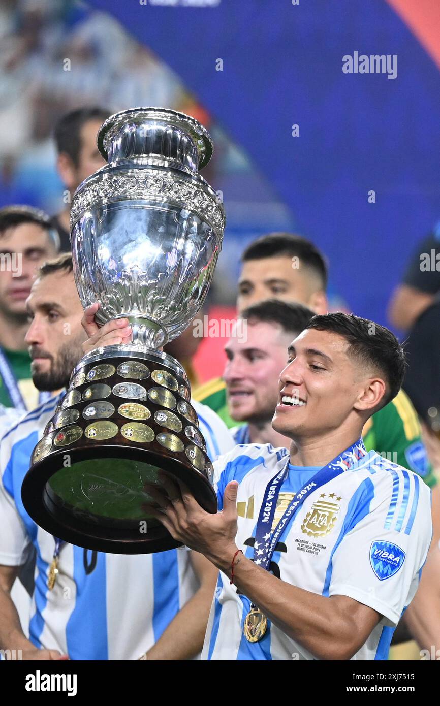 14th July 2024: Miami Gardens, Florida, USA: Copa America Finals match between Colombia and ...
