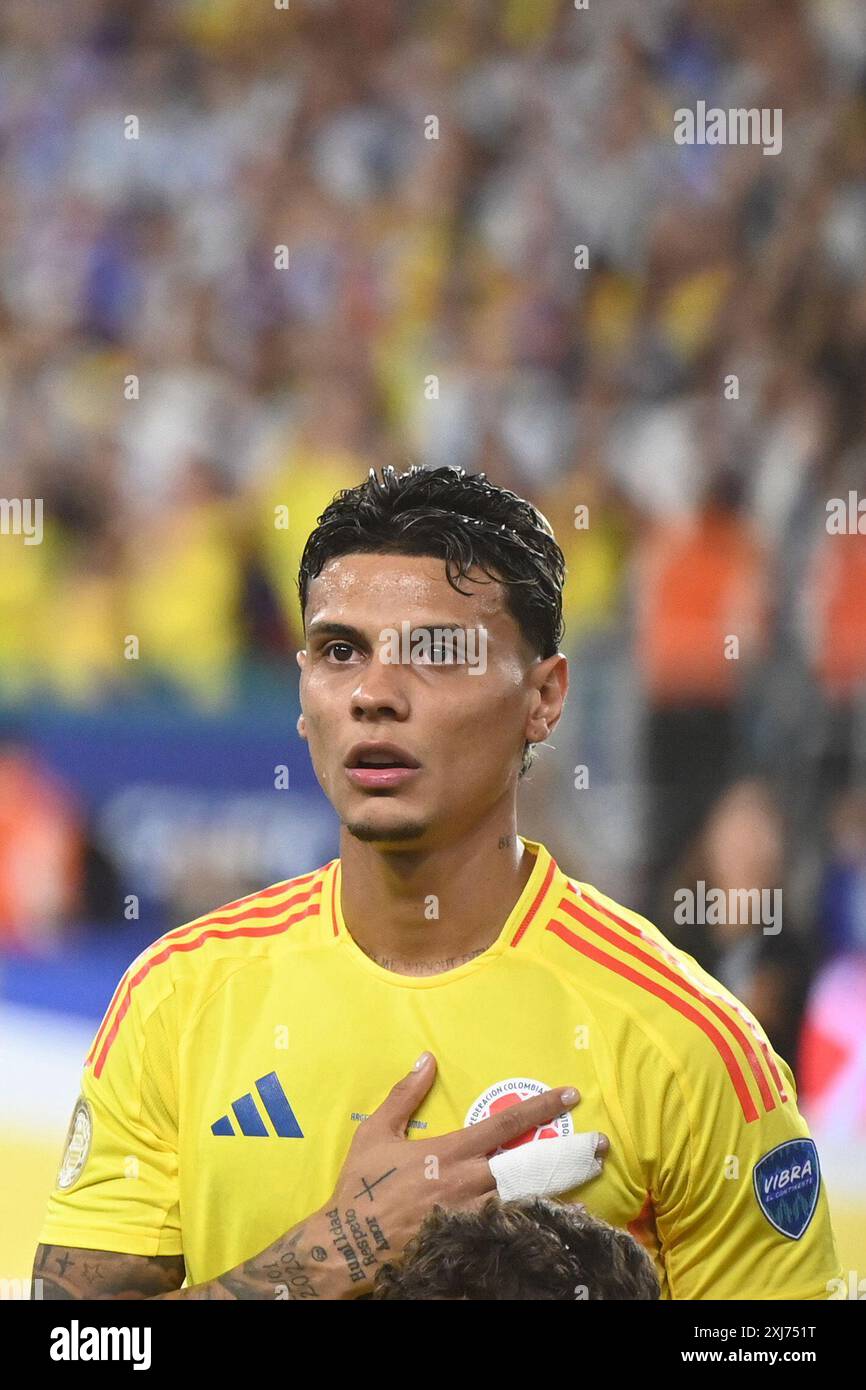 14th July 2024: Miami Gardens, Florida, USA: Copa America Finals match between Colombia and ...