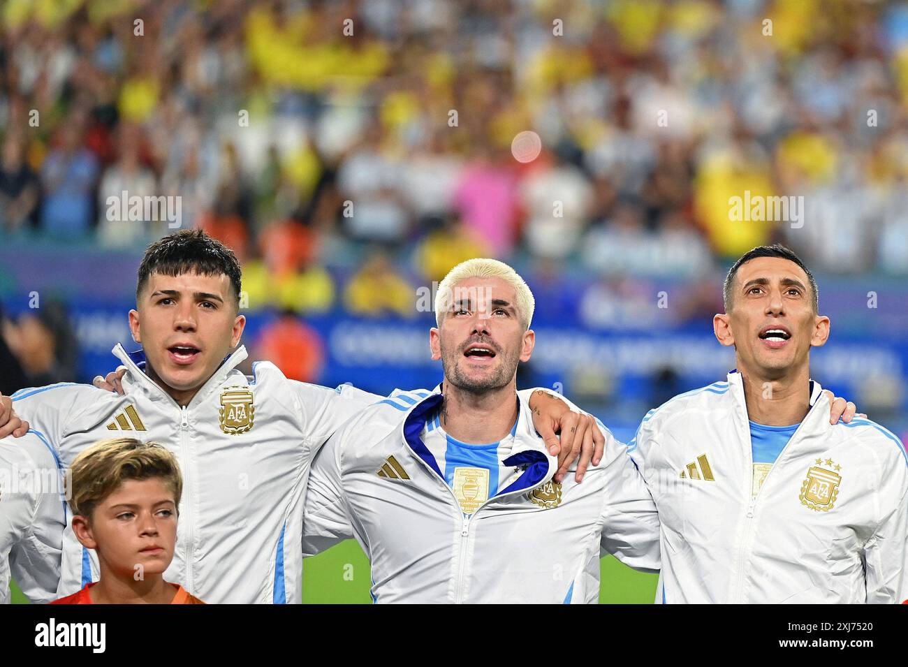 14th July 2024: Miami Gardens, Florida, USA: Copa America Finals match between Colombia and ...