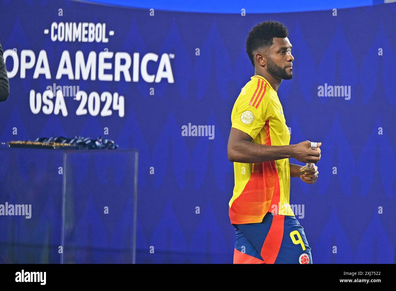 14th July 2024: Miami Gardens, Florida, USA: Copa America Finals match between Colombia and ...