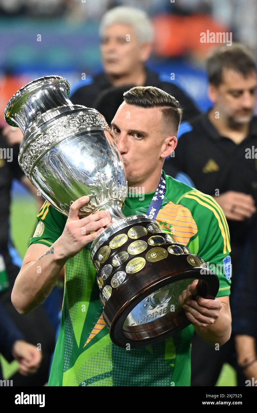 14th July 2024: Miami Gardens, Florida, USA: Copa America Finals match between Colombia and ...