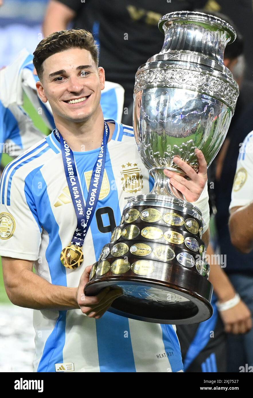 14th July 2024: Miami Gardens, Florida, USA: Copa America Finals match between Colombia and ...