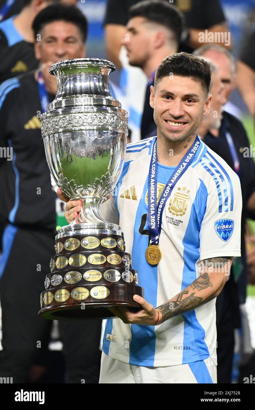 14th July 2024: Miami Gardens, Florida, USA: Copa America Finals match between Colombia and ...