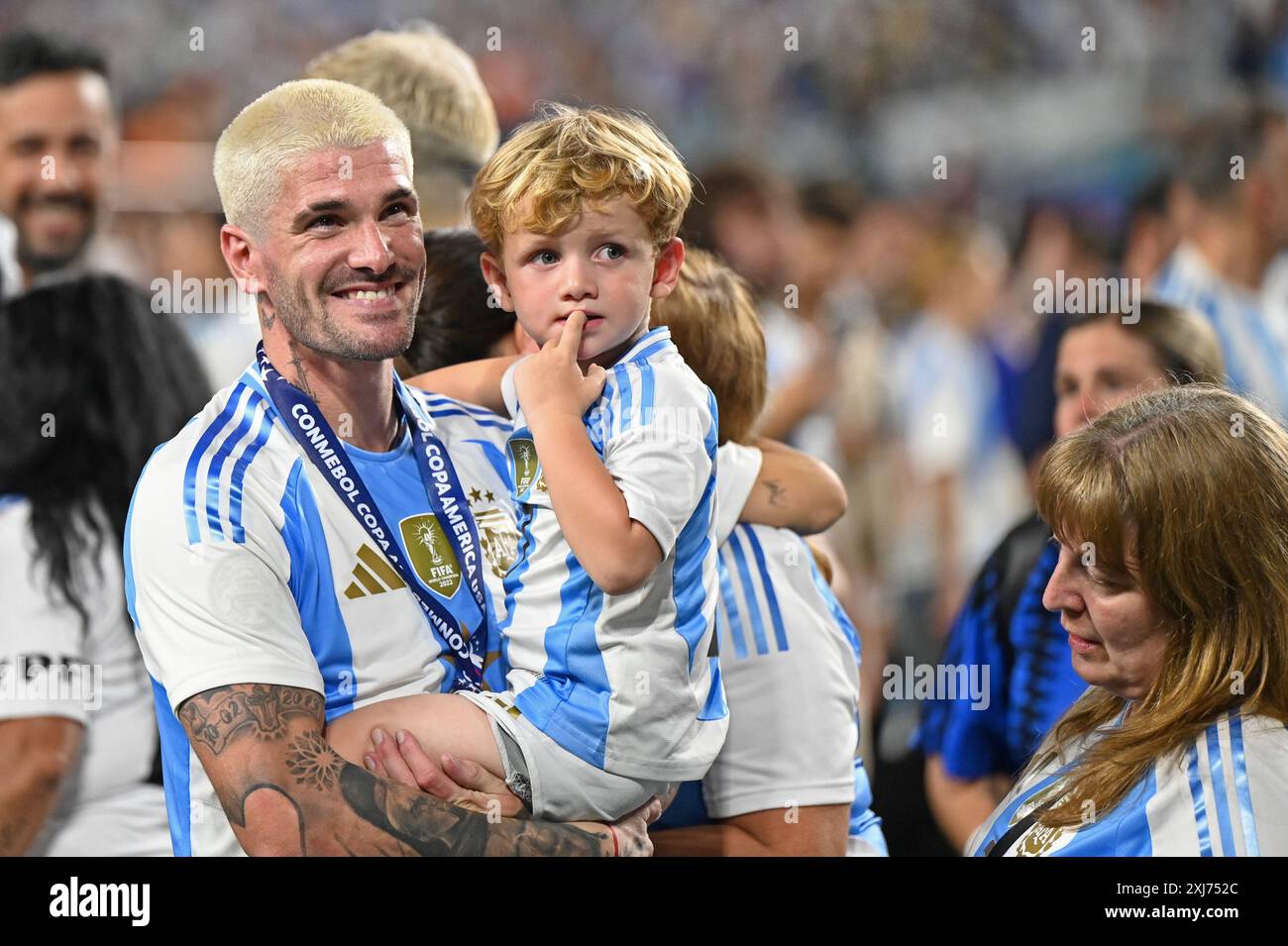 14th July 2024: Miami Gardens, Florida, USA: Copa America Finals match between Colombia and ...