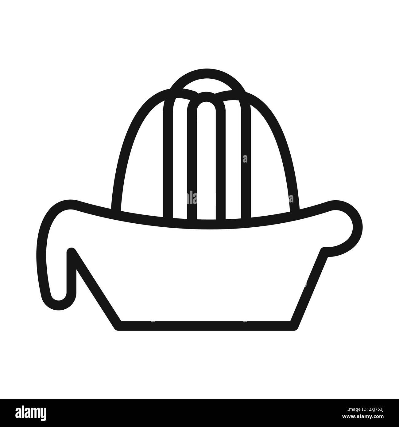 Lemon squeezer icon vector line logo mark or symbol set collection ...
