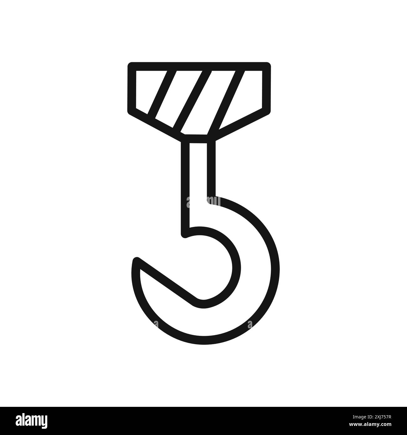 Hook Icon Vector Line Logo Mark Or Symbol Set Collection Outline Style Stock Vector Image And Art