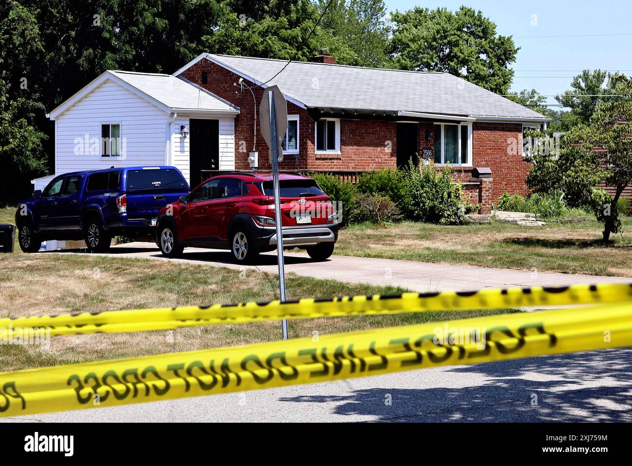 The house of 20-year-old Thomas Matthew Crooks, a shooter of former ...