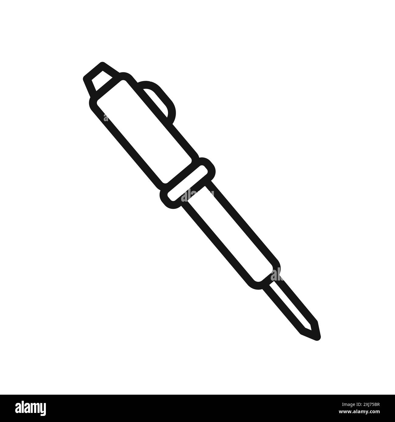 soldering iron icon vector line logo mark or symbol set collection ...