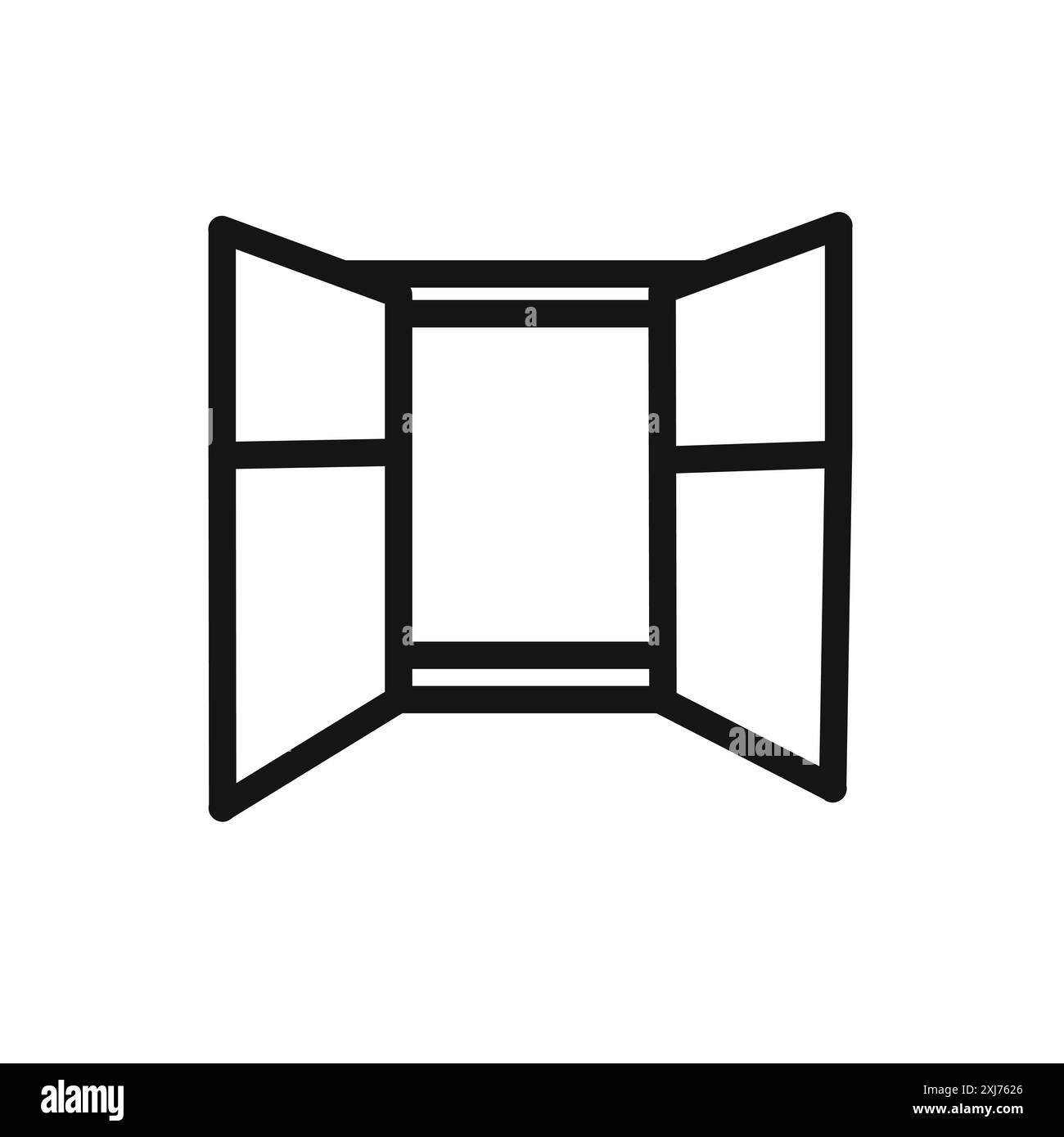 Windows vector vectors Black and White Stock Photos & Images - Alamy